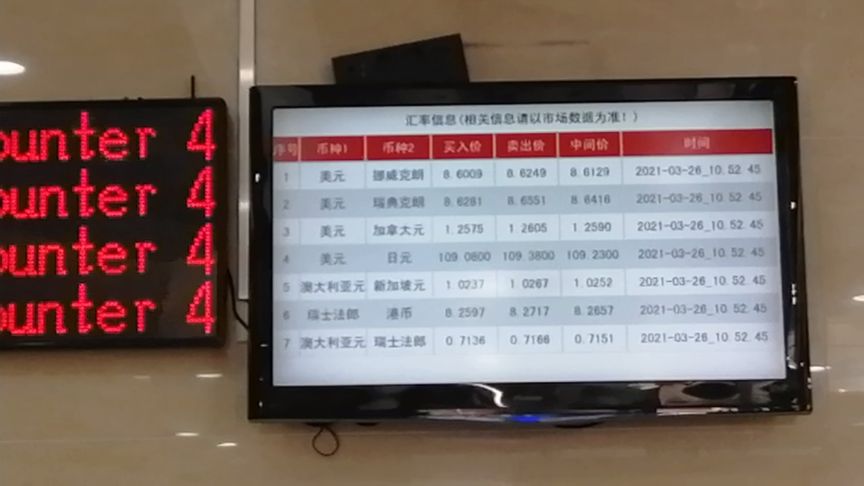 汇率查询 大家自己看