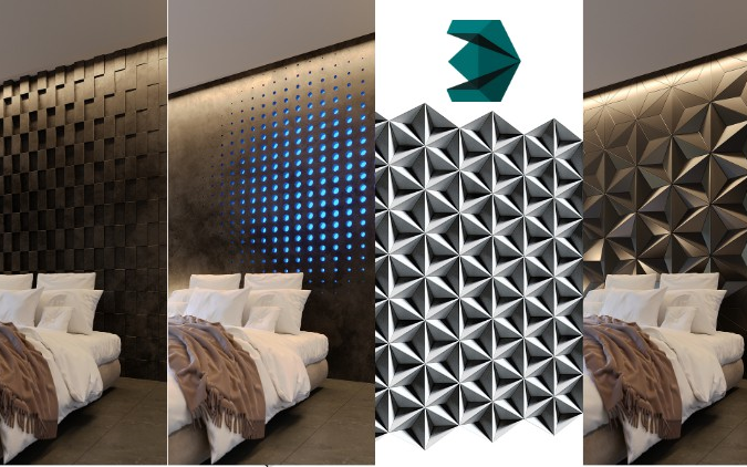 「福利」Udemy - 用3ds Max创建33个墙壁模型