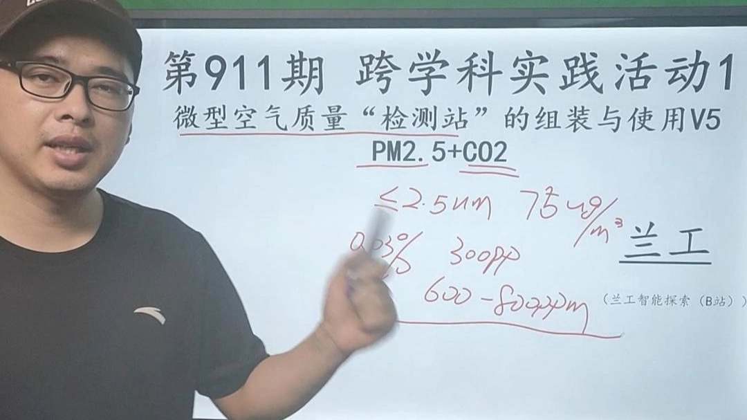 第911期 跨学科实践活动1 PM2.5+CO2 微型空气质量“检测站”的...