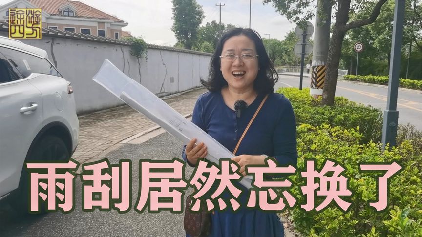 吐槽居然吐错,错怪比亚迪了,车主重新安装博世雨刮