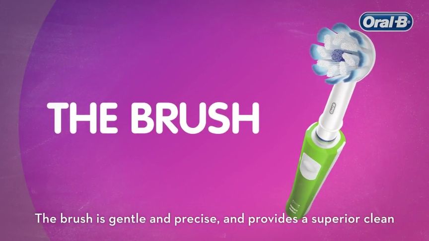 Oral-B 儿童电动牙刷是这么用的,你的使用方法正确了吗?