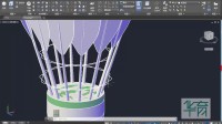 AutoCAD2017三维羽毛球建模教程