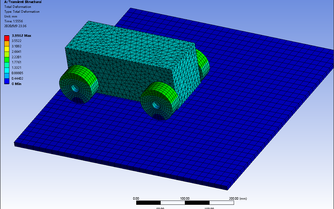 ANSYS Workbench 预科班 - 07 轮轨小车瞬态动力学分析实例