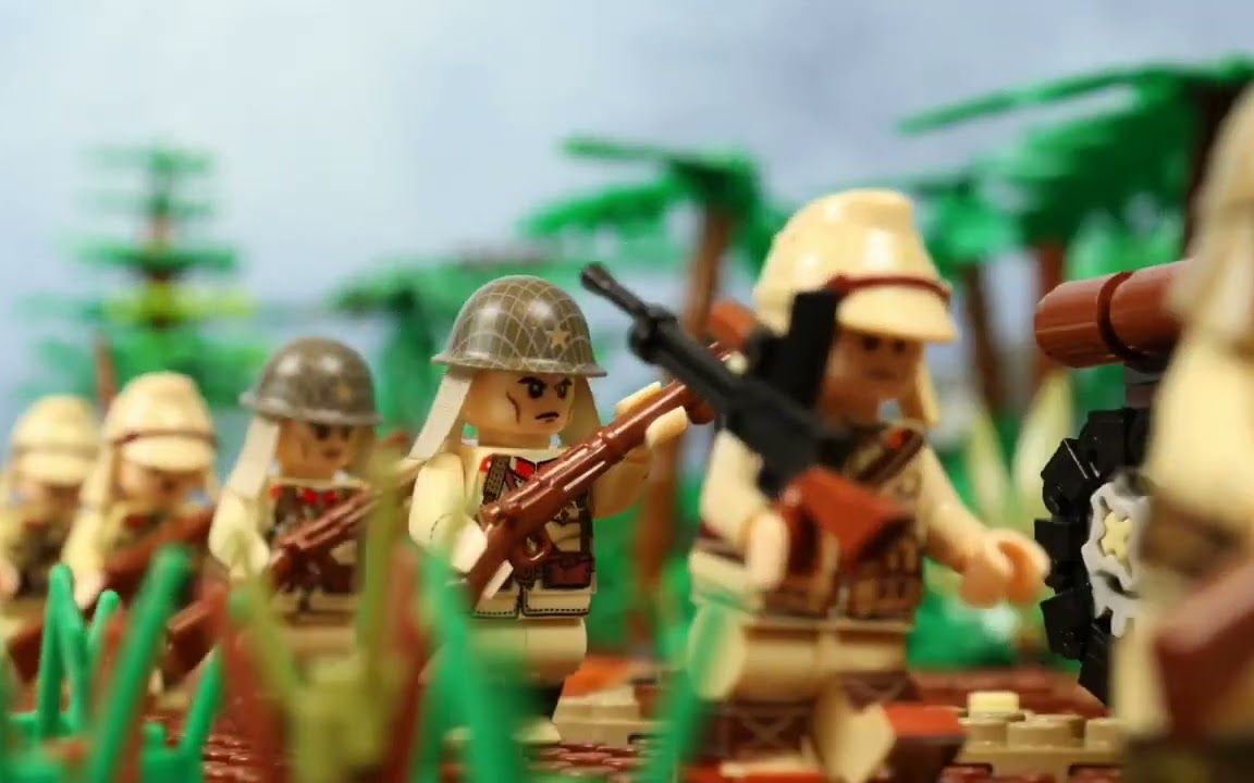 乐高第二次世界大战定格动画-参与太平洋战争的澳新军团预告