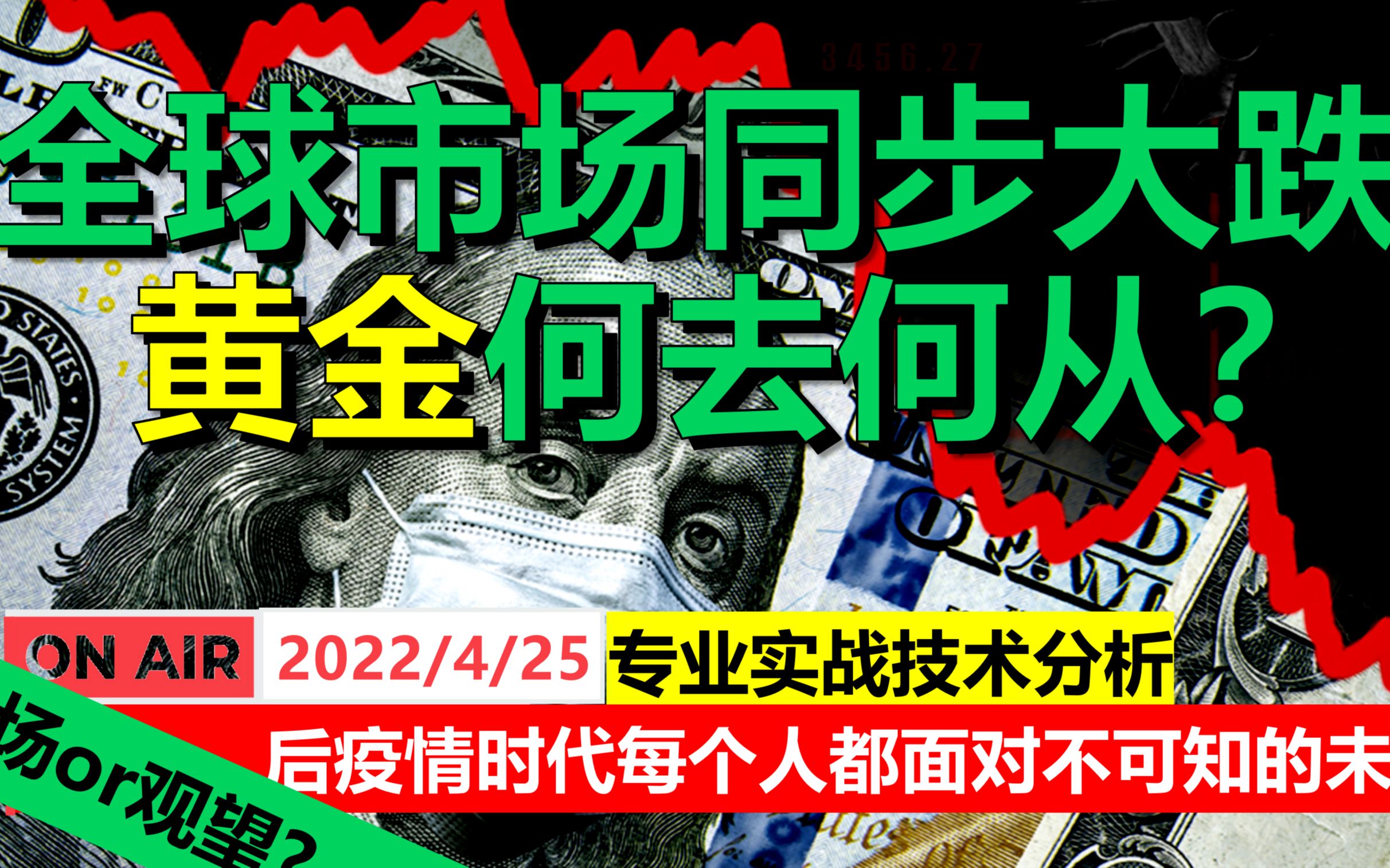 全球市场同步大跌,黄金何去何从?| 后疫情时代每个人都面对不可知的...