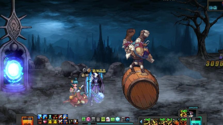 dnf卢克的精神攻击,真恐怖,就像电脑病毒