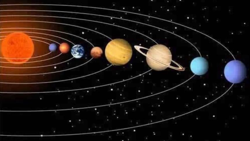 太阳系真实的运动轨迹