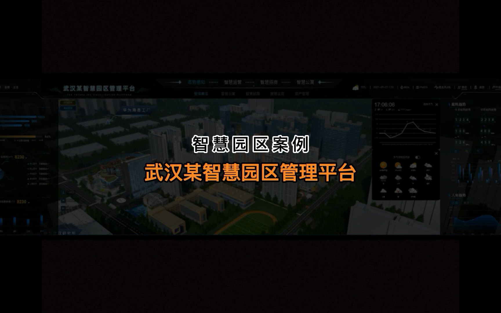 上海漂视网络股份有限公司智慧园区项目-武汉某智慧园区管理平台