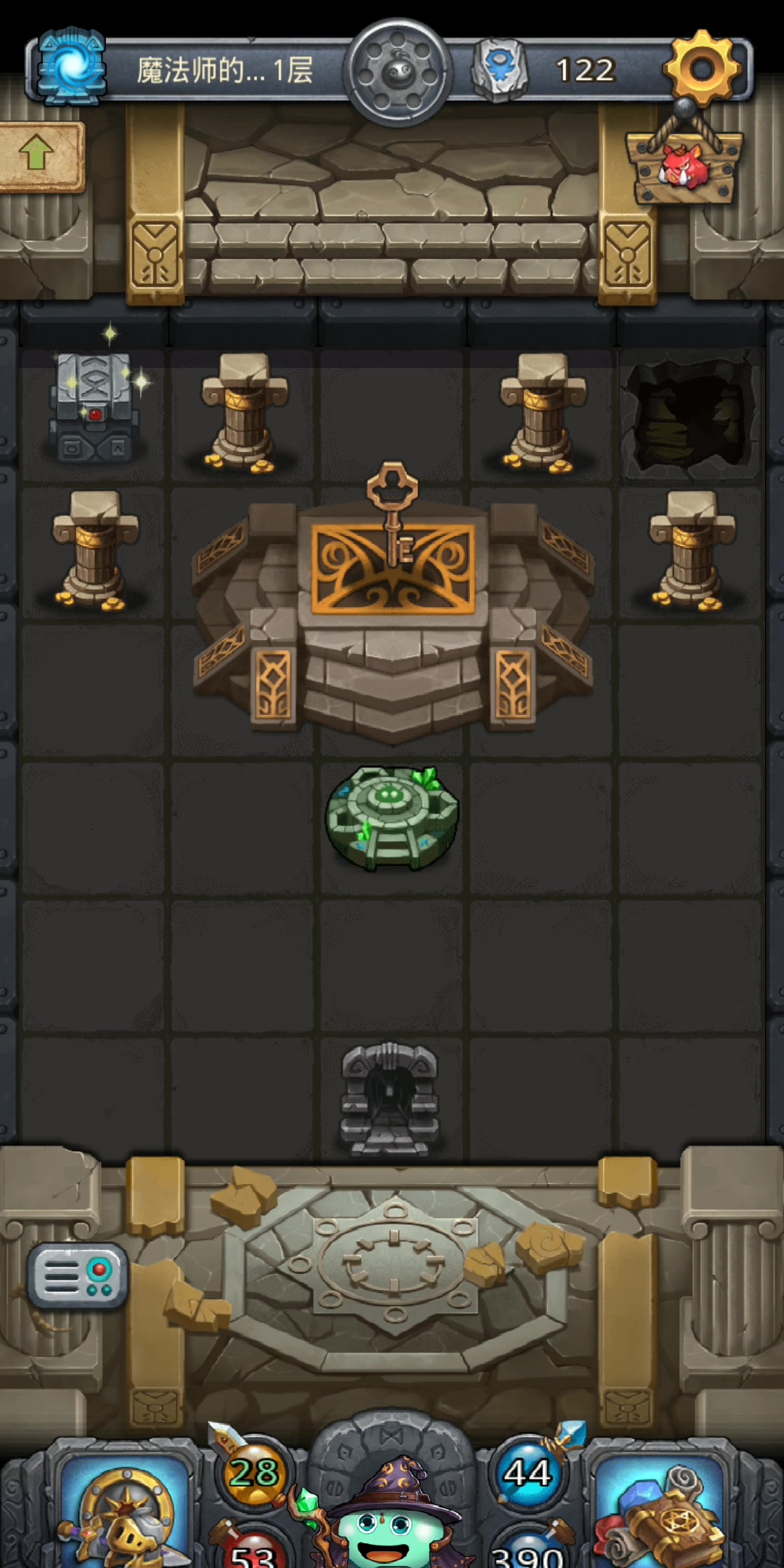 《不思议迷宫》魔法师试炼简单攻略