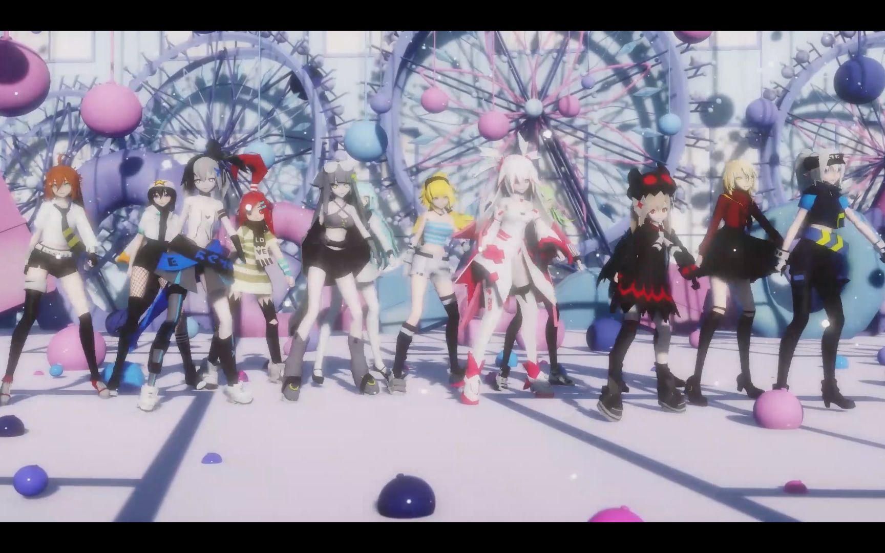 【凹凸世界MMD】凹凸专线——凹凸女子团+性转F4! “有新衣服的...