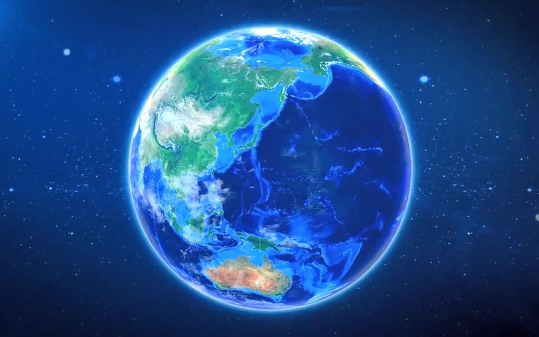 AE模板-3D地球俯冲效果的定位视频地球地图线路标注视频