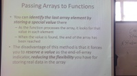 第十六课(2)- 向函数传递数组 - Passing Arrays to Functions