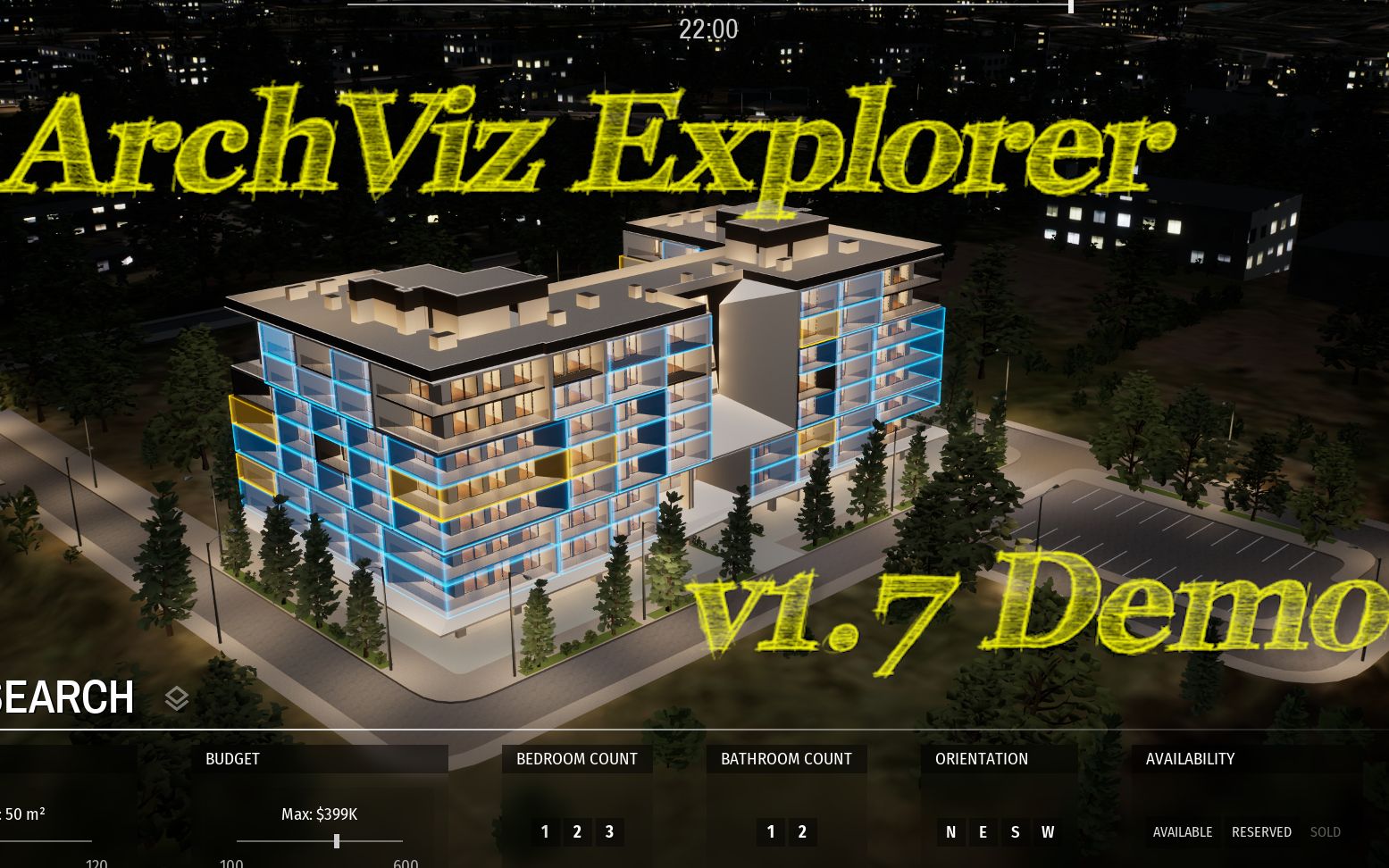 UE4Demo:ArchViz Explorer v1.7 Demo(附DEMO链接)
