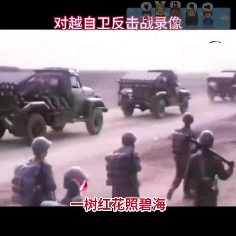 对越自卫反击战录像