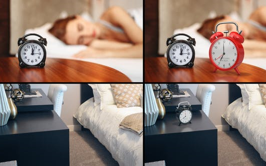 AE模板-模拟闹钟视频模板电子闹钟电子表视频模板