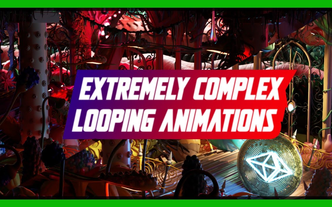 【C4D用最简单的方法制作循环动画】【C4D教程】【OCtane渲染器...