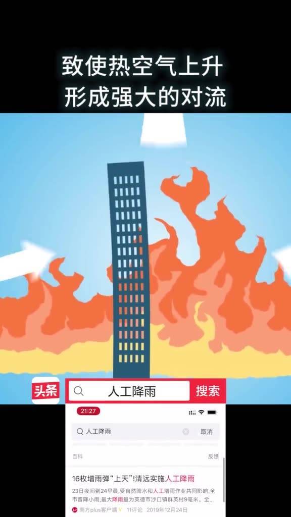 #我是头条小百科 森林火灾发生时