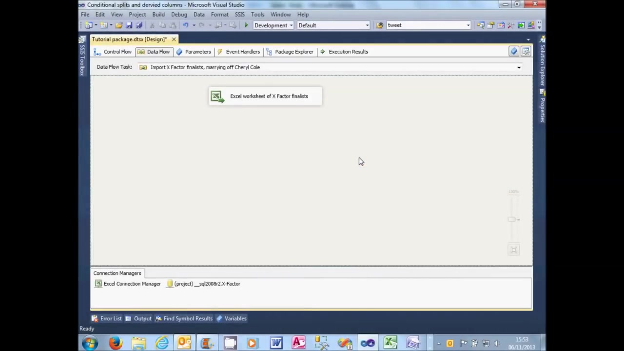 SQL Server Integration Services (SSIS) Tutorial