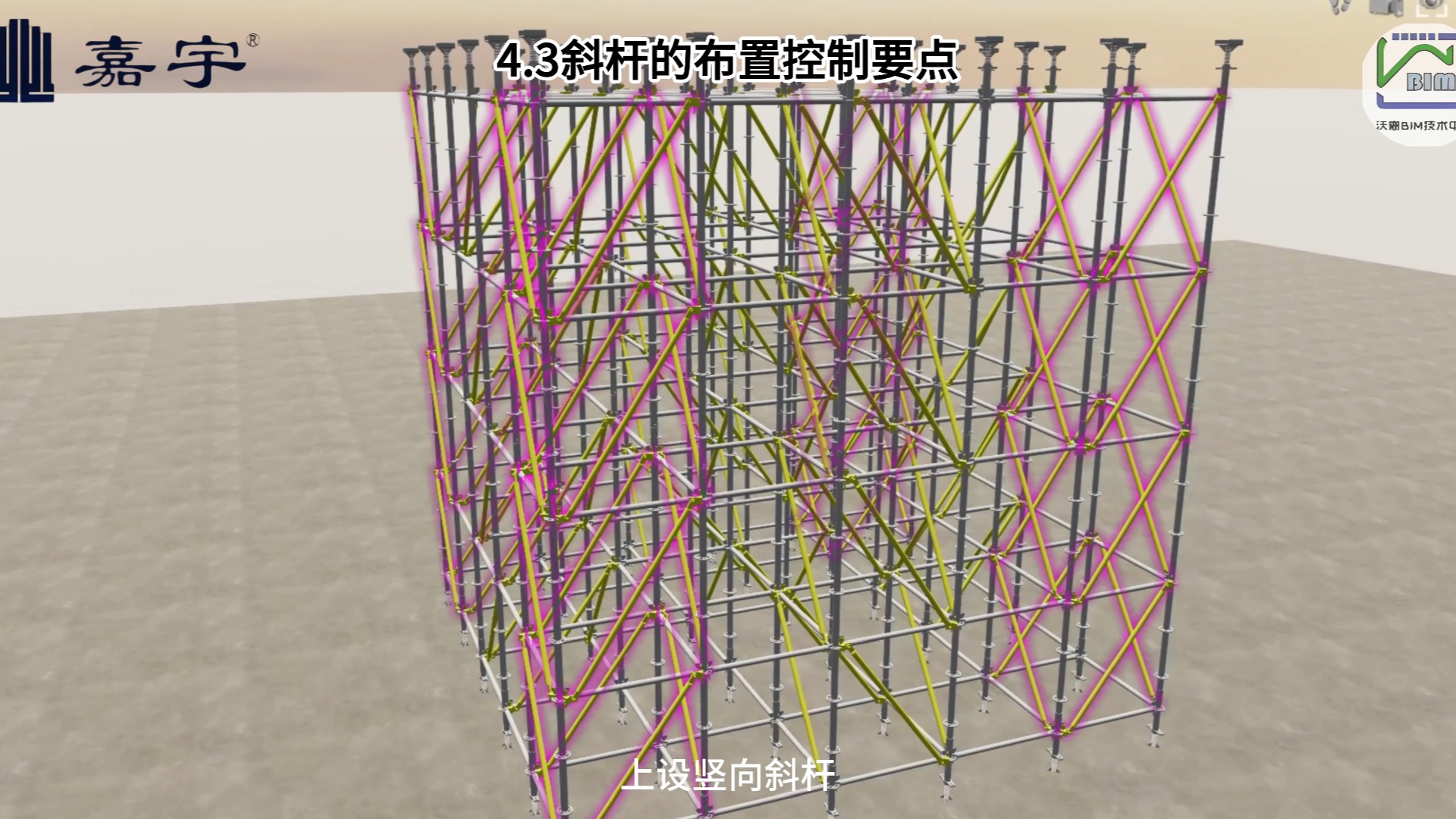 承插型盘扣式钢管支撑架搭设工艺监理控制要点--浙江嘉宇