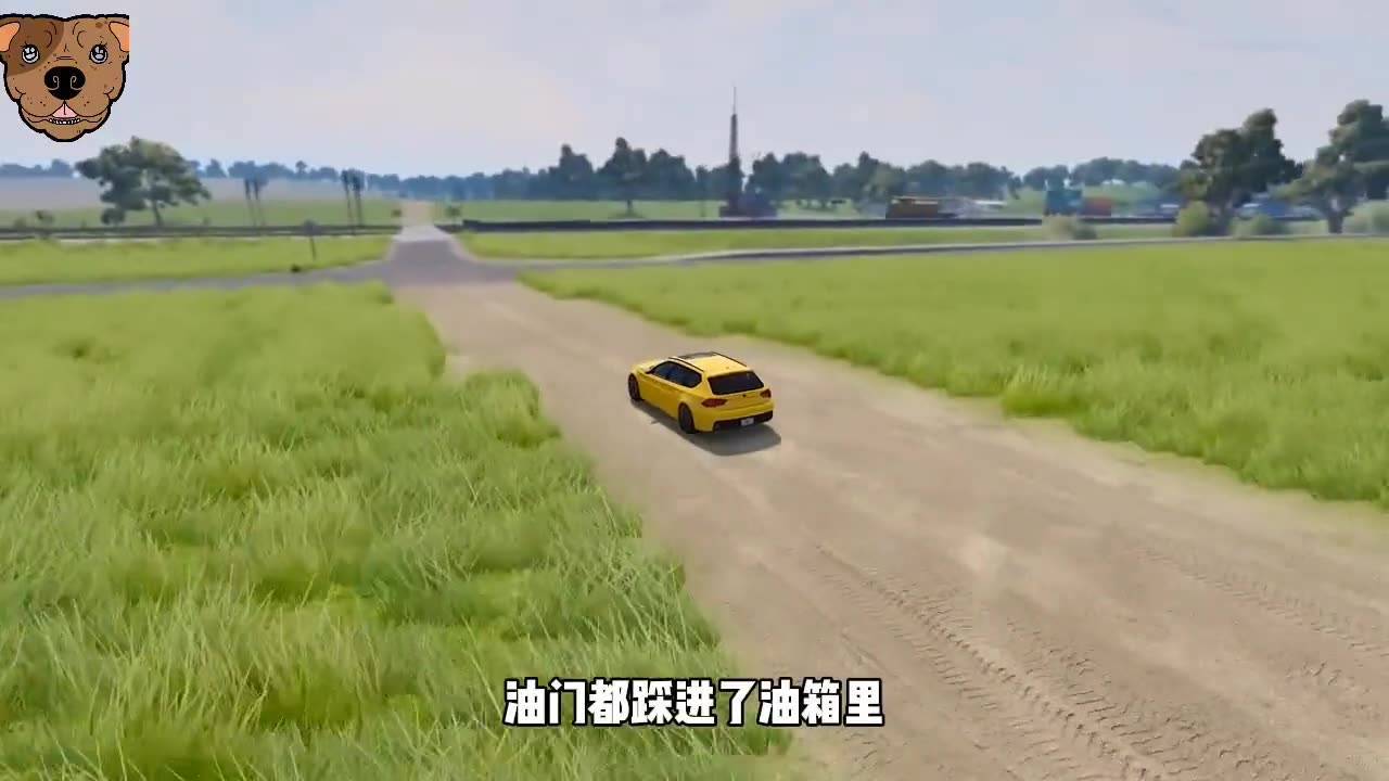 巨无霸汽车在模拟器中的安全性能大考验