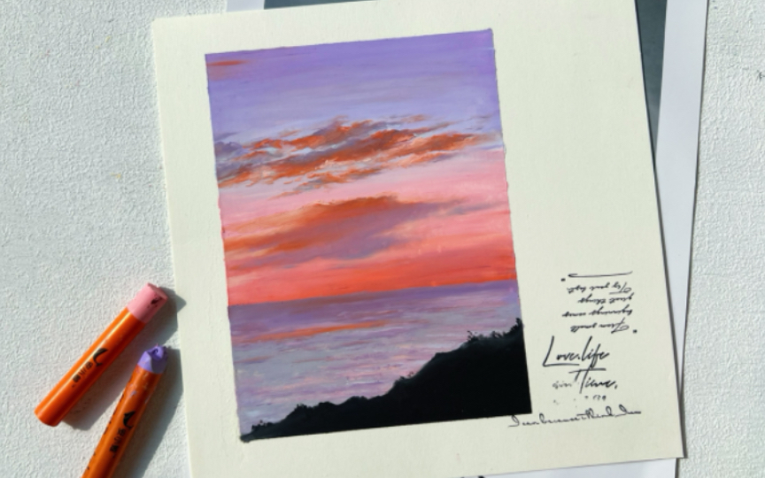 油画棒-云与海ߒ�。