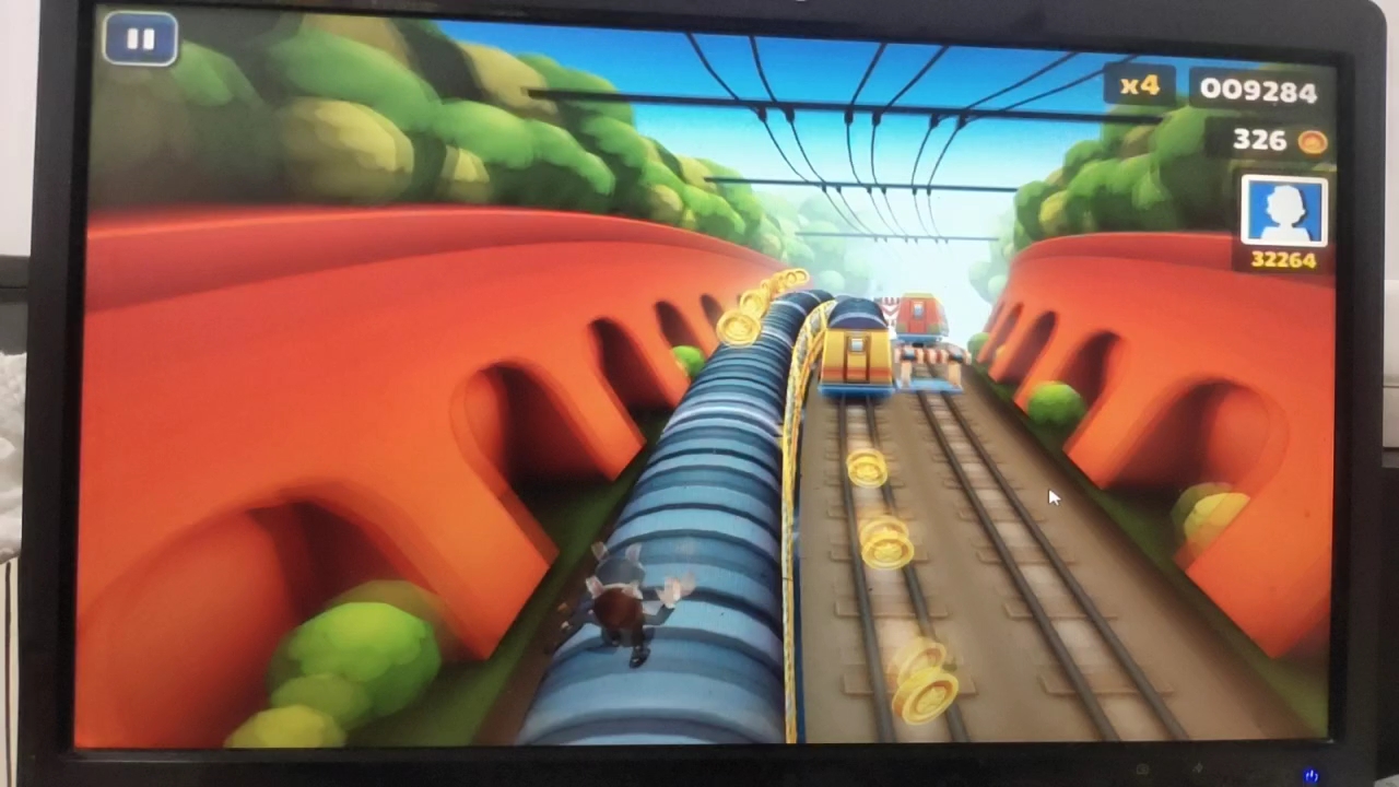 地铁跑酷电脑版(链接在简介)