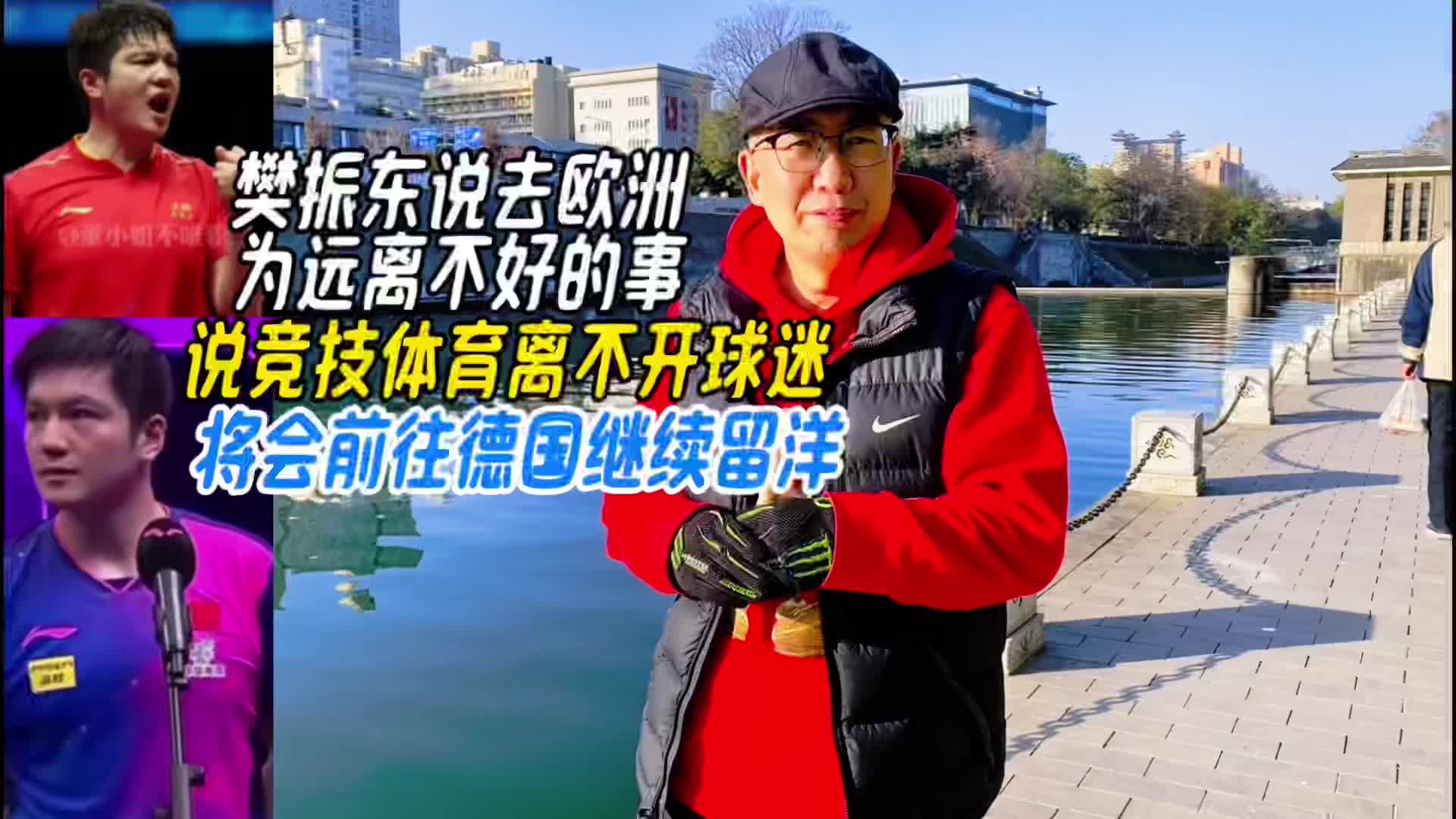 樊振东说去欧洲为远离不好的事,他将会前往德国继续留洋 #樊振东将会...