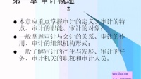 西安交通大学 金融审计视频教程全套 54讲