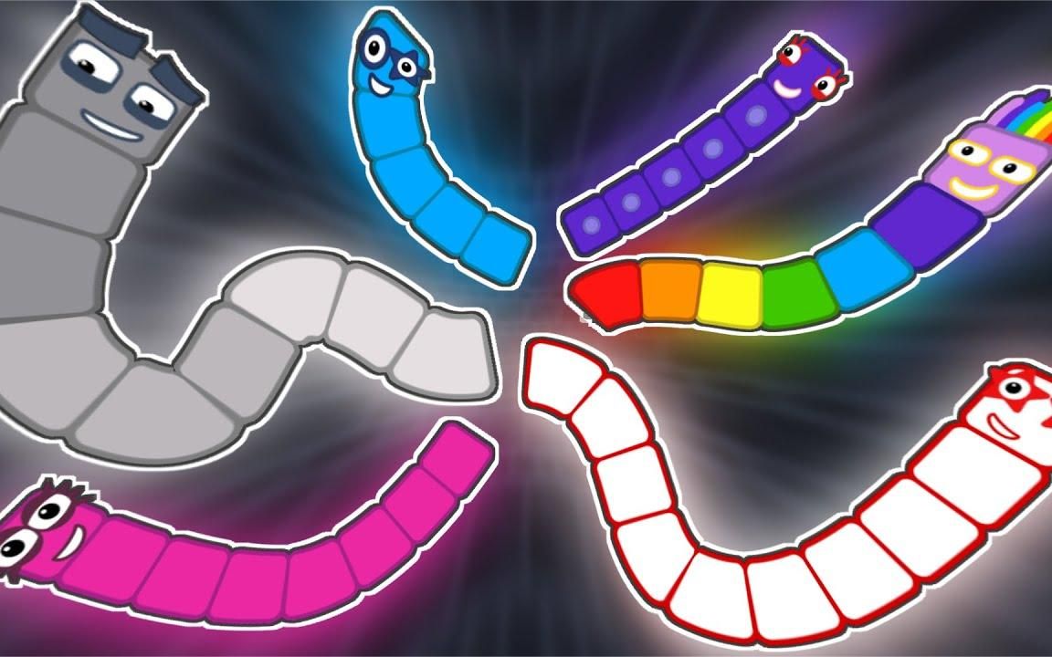 数字方块手游:数字方块贪吃蛇闯迷宫,结果如何?_游戏动画