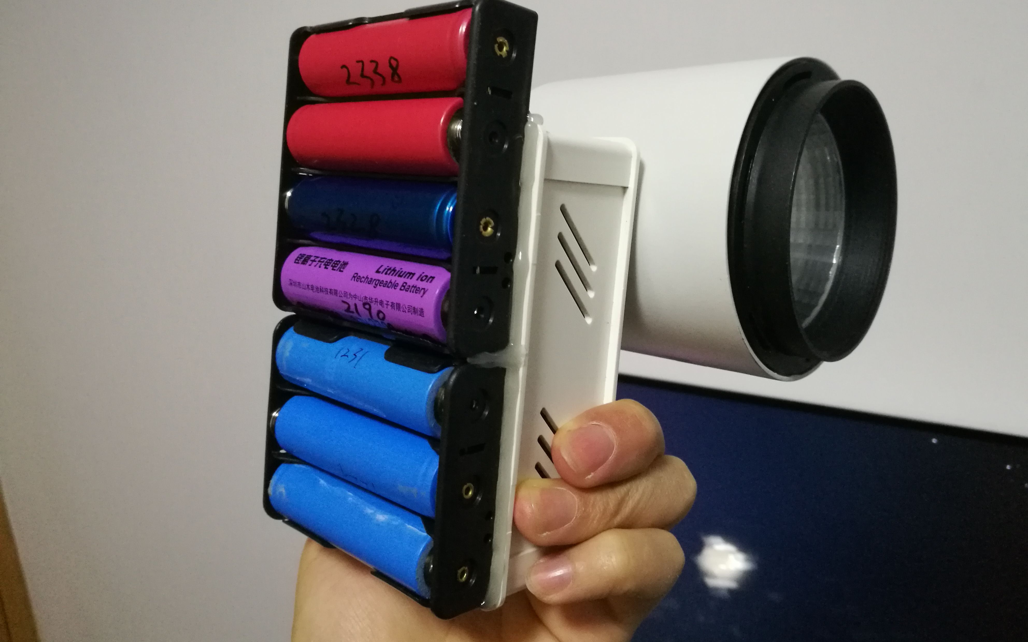 大功率LED筒灯改造,50W真实功率超亮