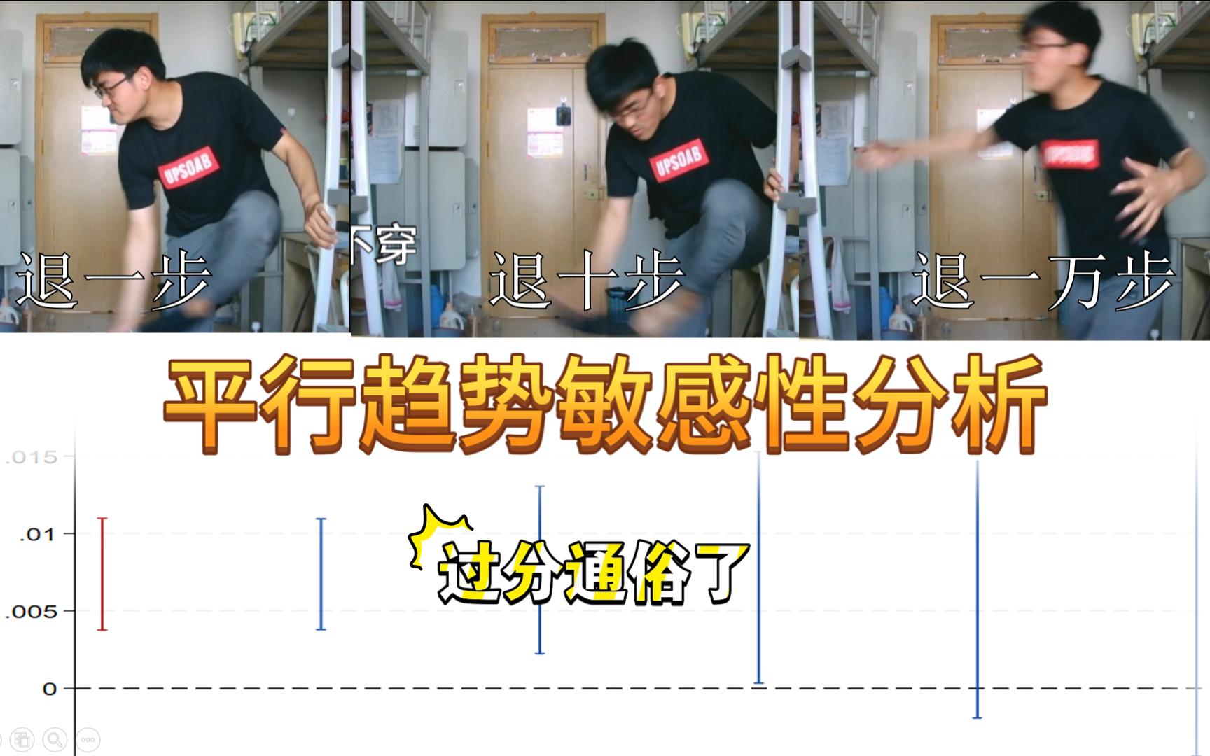 什么是平行趋势检验敏感性分析(Honest DID)?怎么做?【stata】