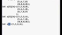 09-16.C语言视频教程—二维数组的定义和二维数组元素的引用(2)