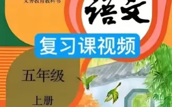 全87集【小学语文五年级上下册单元知识梳理复习课】五年级语文上下...