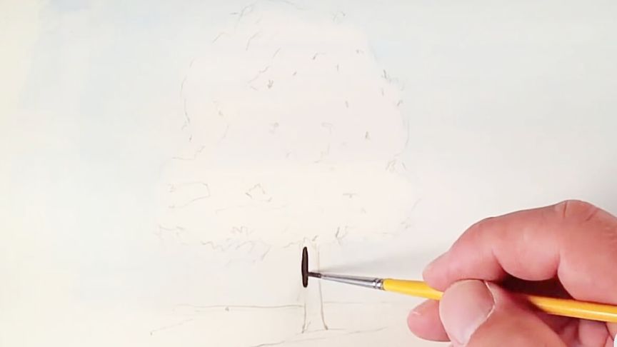 水粉画出的小画有一种特殊的美,简单又真实!