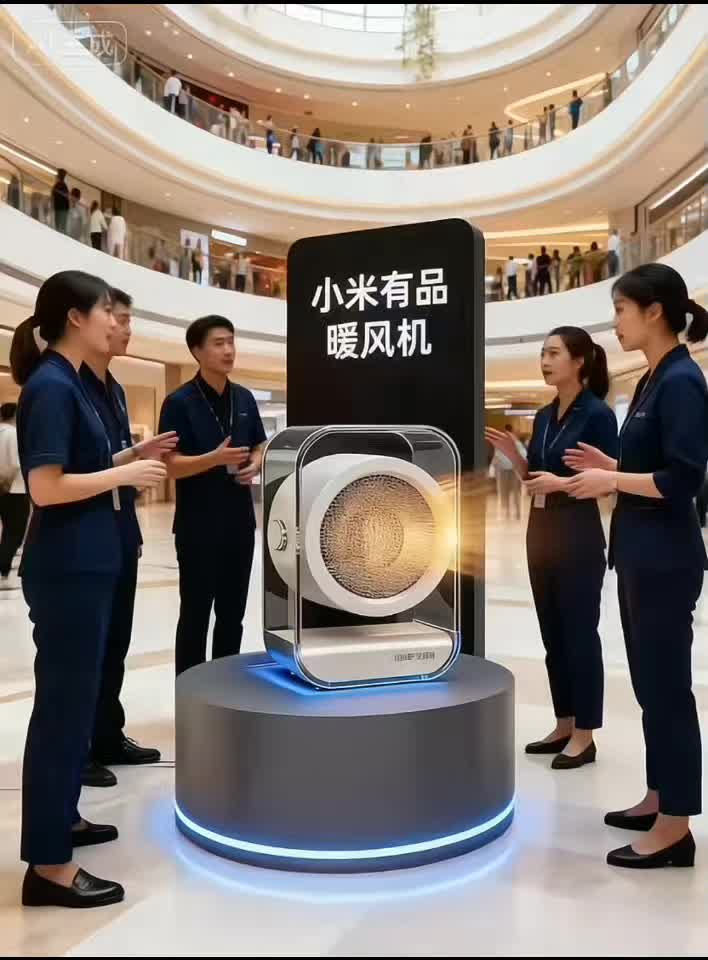 ...集暖风机、电热风机功能于一身,家用很合适。体积小巧,不占太多空间...