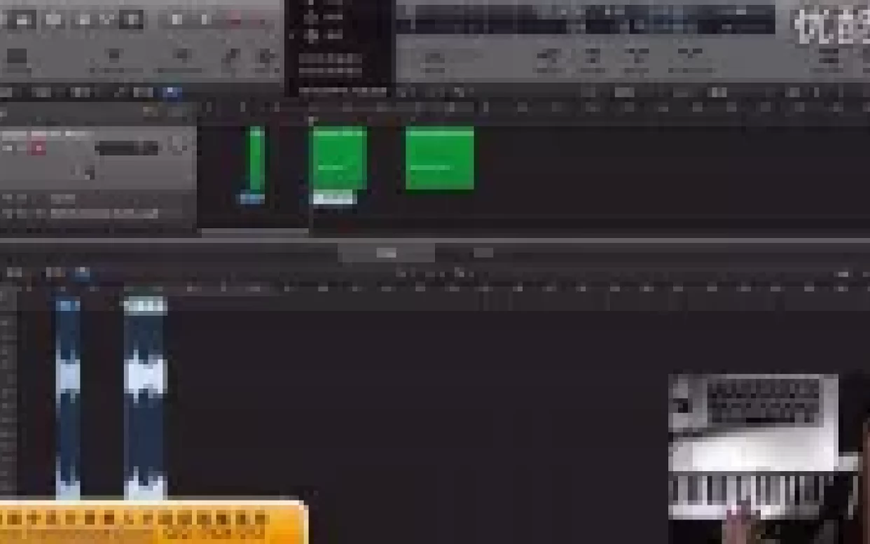 音乐制作软件 logic Pro X学习教程-刘瀚中编曲培训班录音混音教程-...