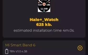 AmazFaces安装小米手环6表盘失败(ios系统)