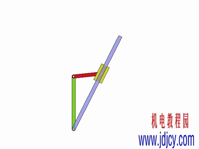 图028 摆动导杆机构