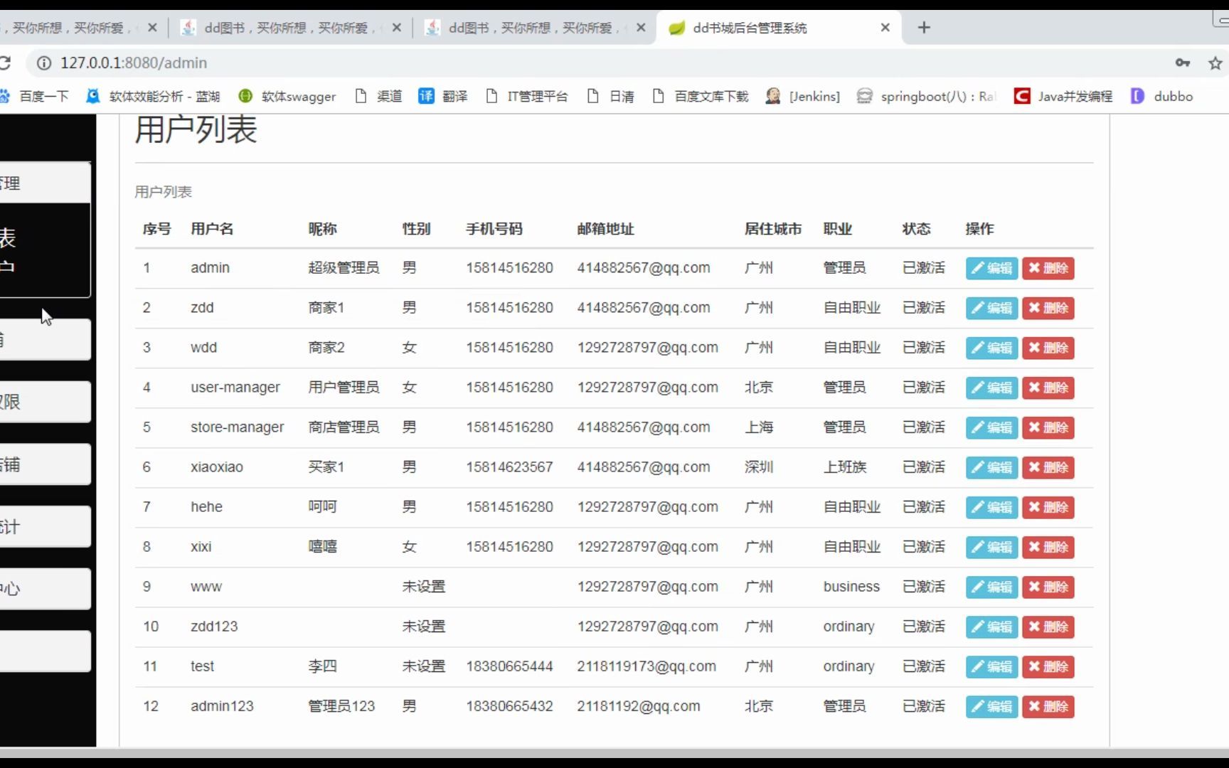 基于springboot mybatis图书商城系统java图书商城管理系统源码