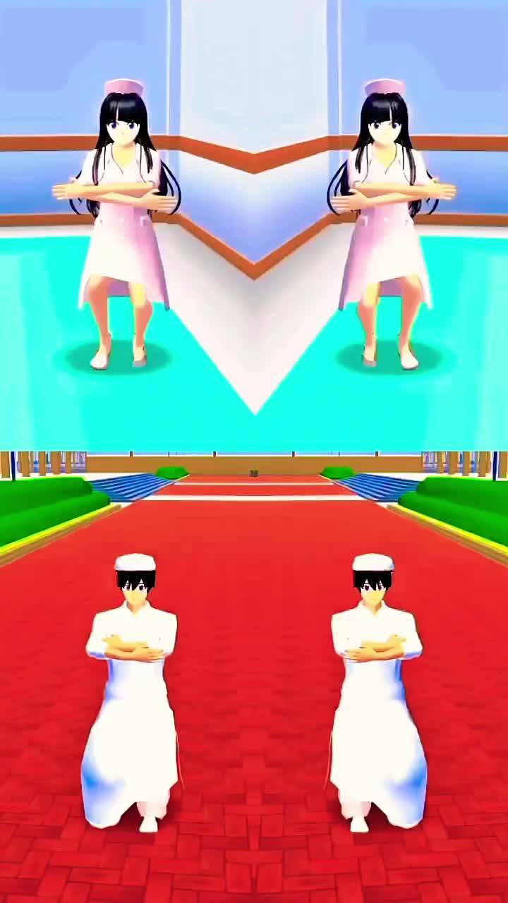 樱花校园模拟器 #二次元 #游戏 #搞笑动画