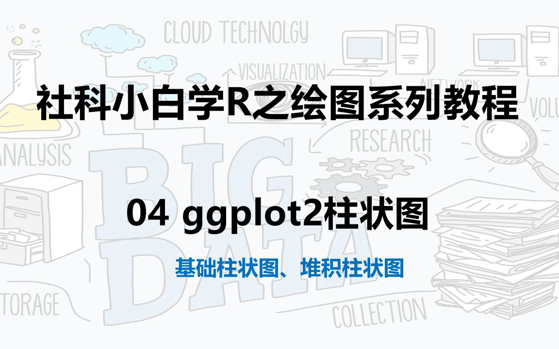 R语言社科绘图——04ggplot2柱状图