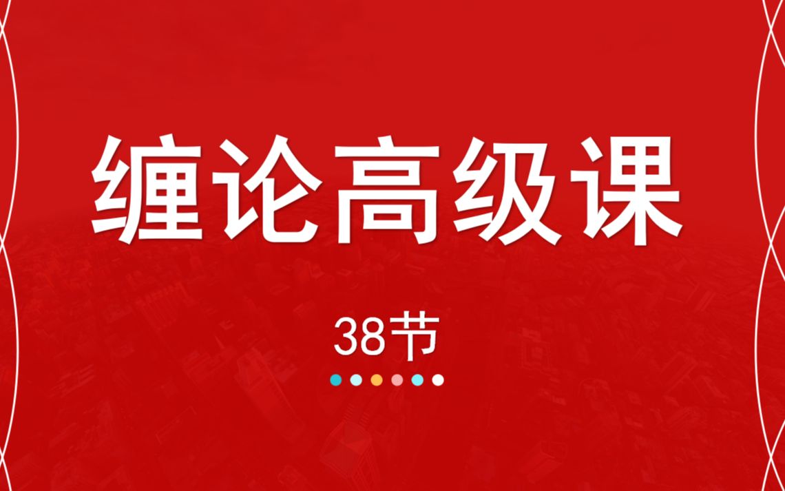 ...缠论】缠中说禅108课高级教程《股性强弱》股市缠论分析技术 股票...