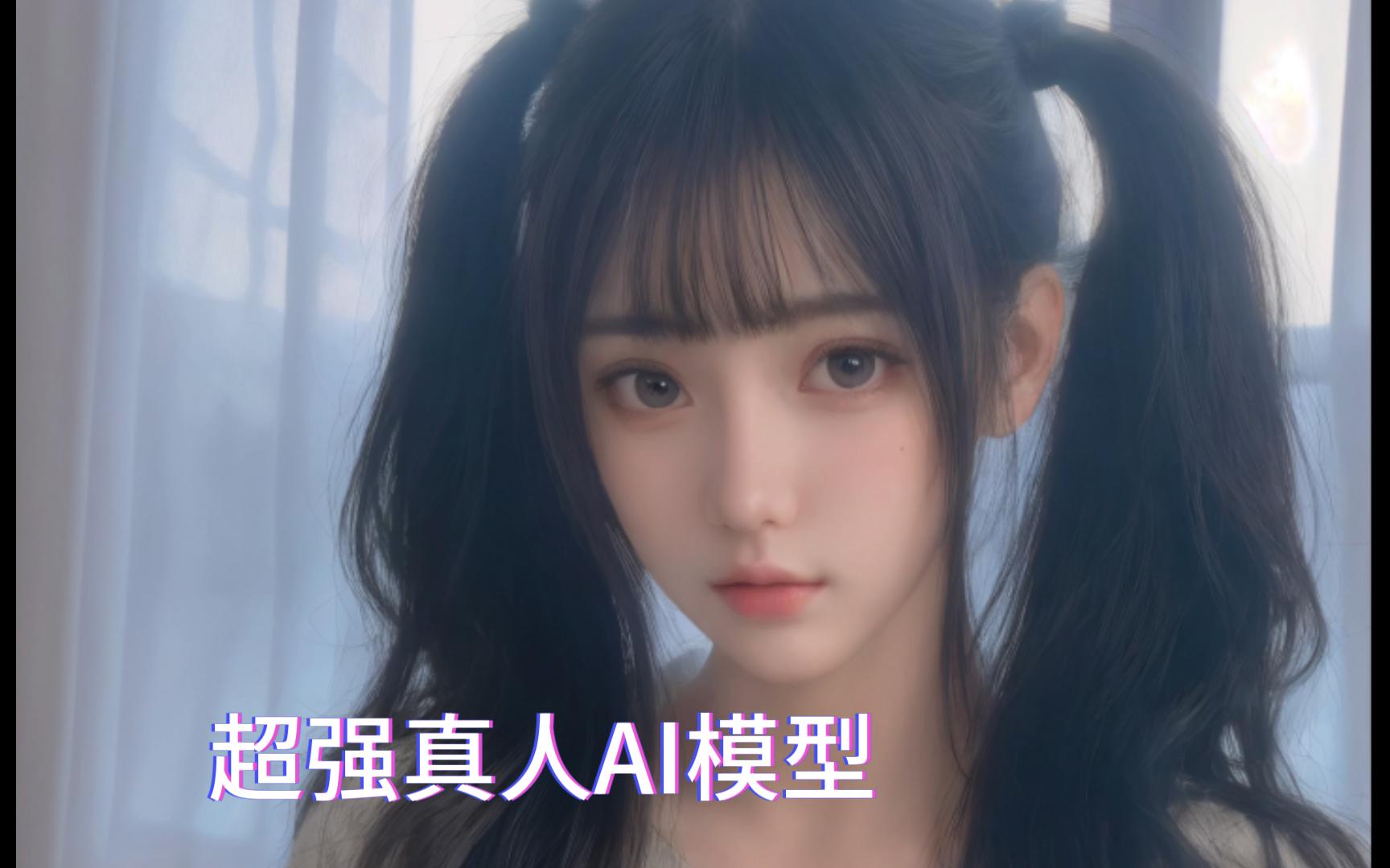 打破AI感!超强真人模型你不试试吗