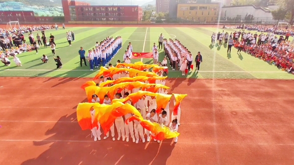 运动会开幕式舞蹈《扇子舞》