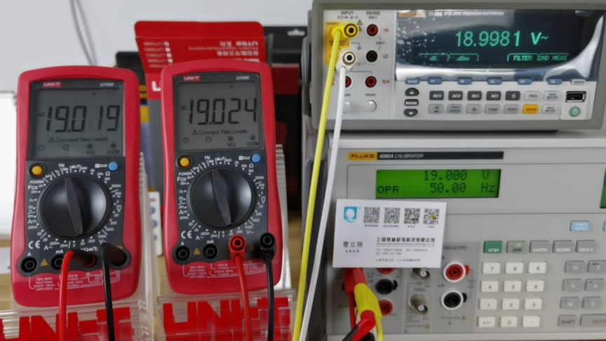 20210404电阻,电流,优利德UT58E四位半20000字万用表开箱及检测