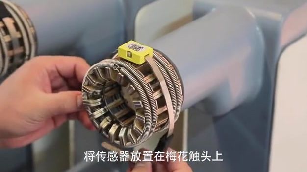 ATE400无线测温装置在断路器动触头的安装#安科瑞电气 #仪器仪表