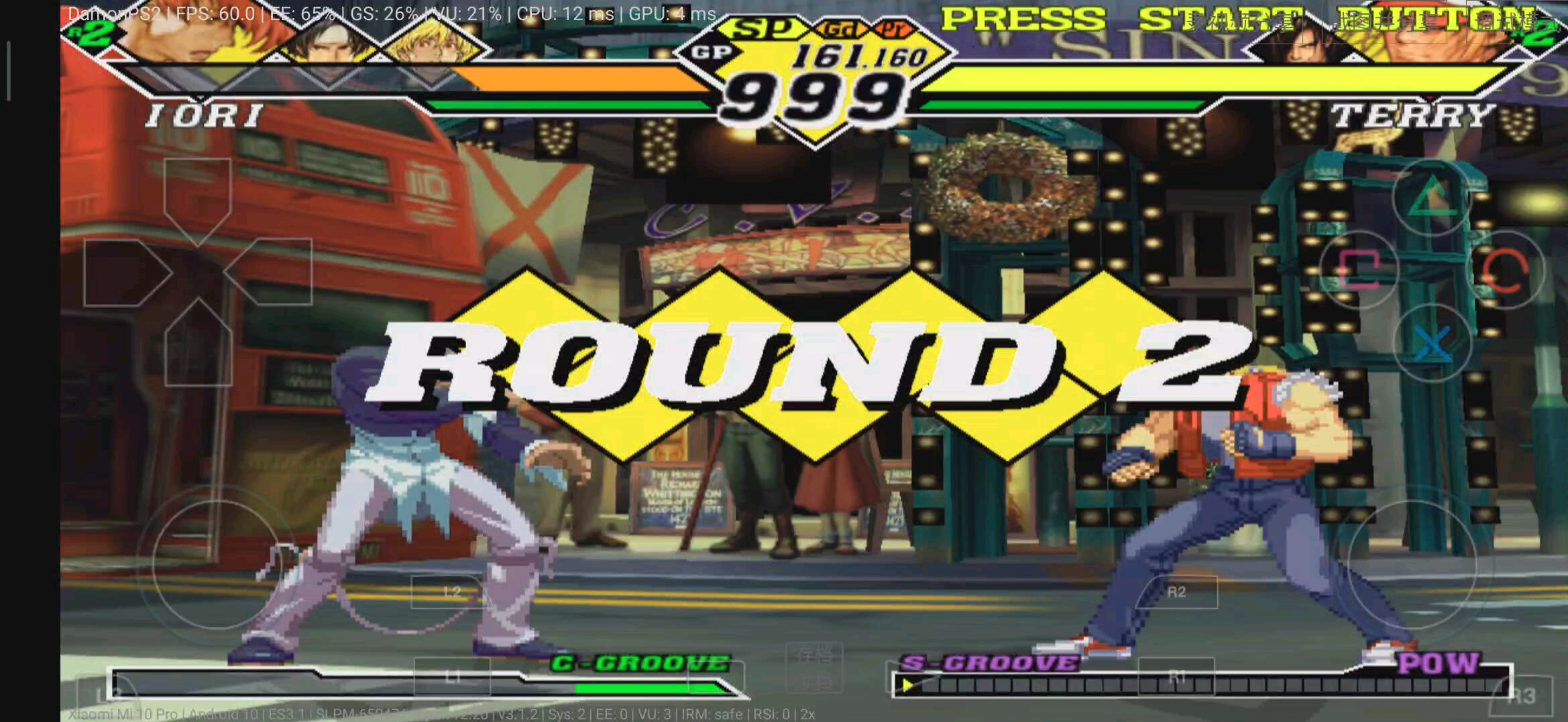 卡普空vs snk ps2上面的一款格斗游戏 很赞!