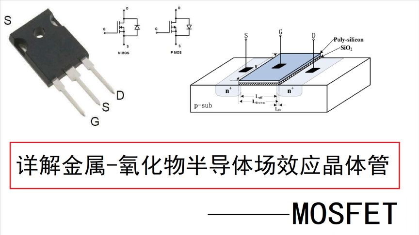 什么是MOSFET?详解金属-氧化物半导体场效应晶体管MOSFET!