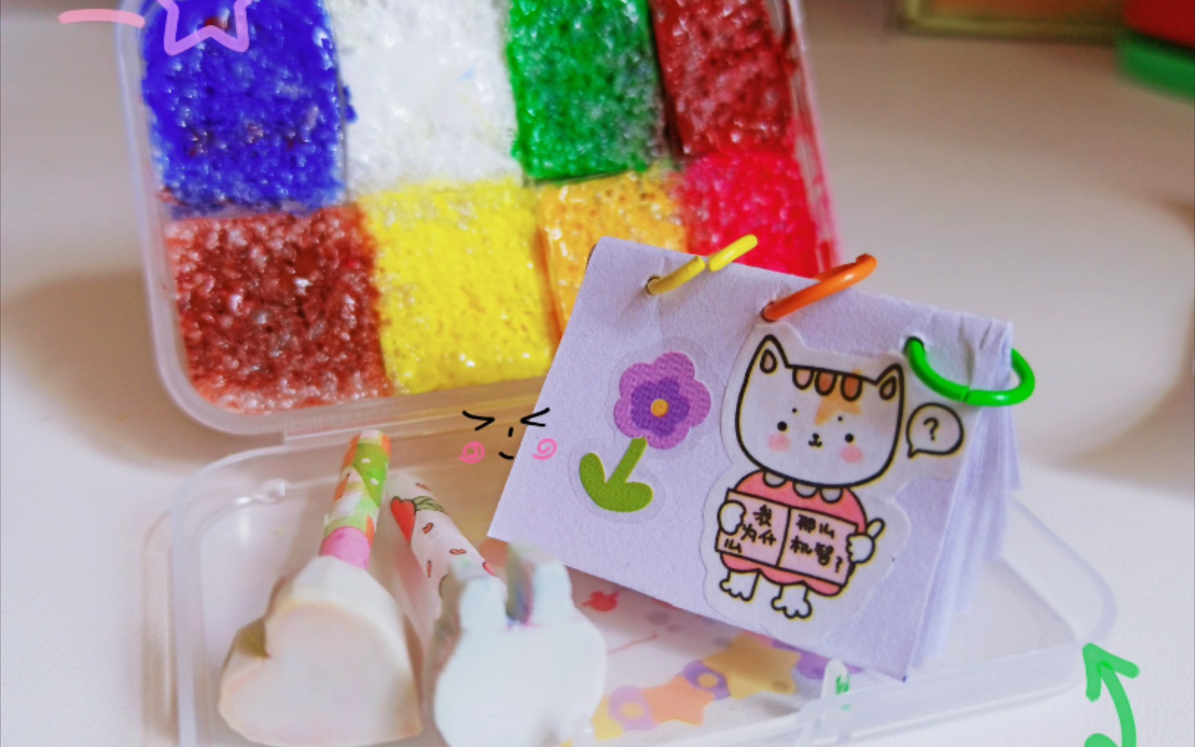 橡皮做印章,你见过没?超级简单