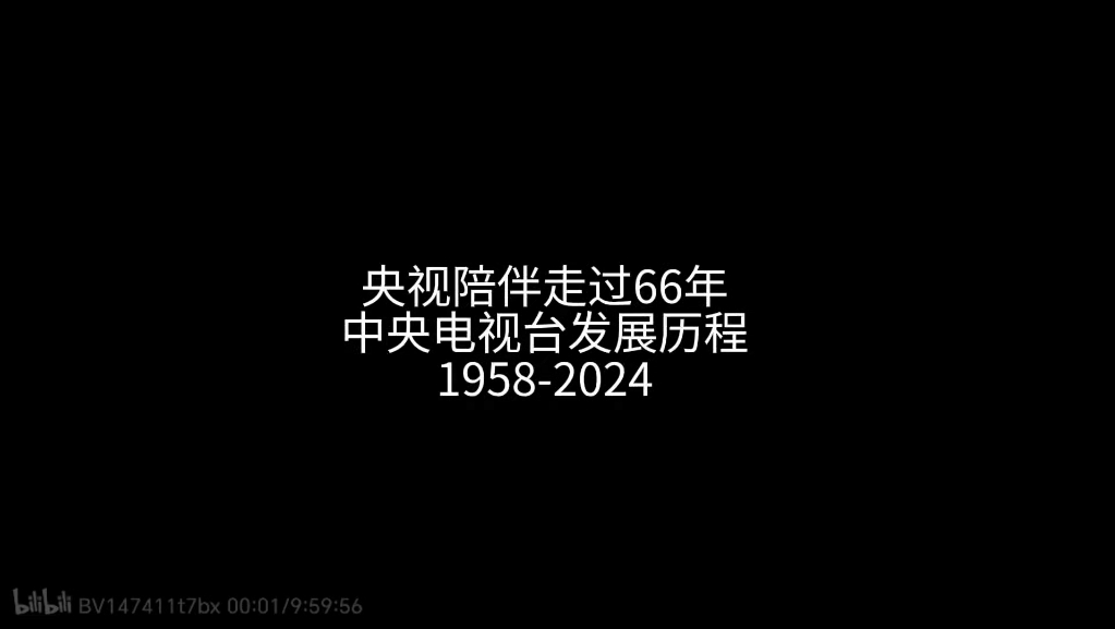 央视陪伴走过66年中央电视台发展历程1958-2024